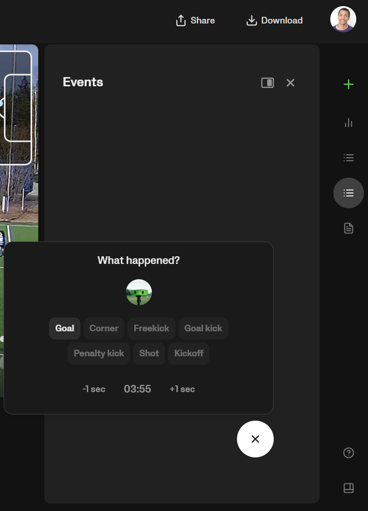 So fügst du Match-Events im Veo Editor hinzu, bearbeitest und ...
