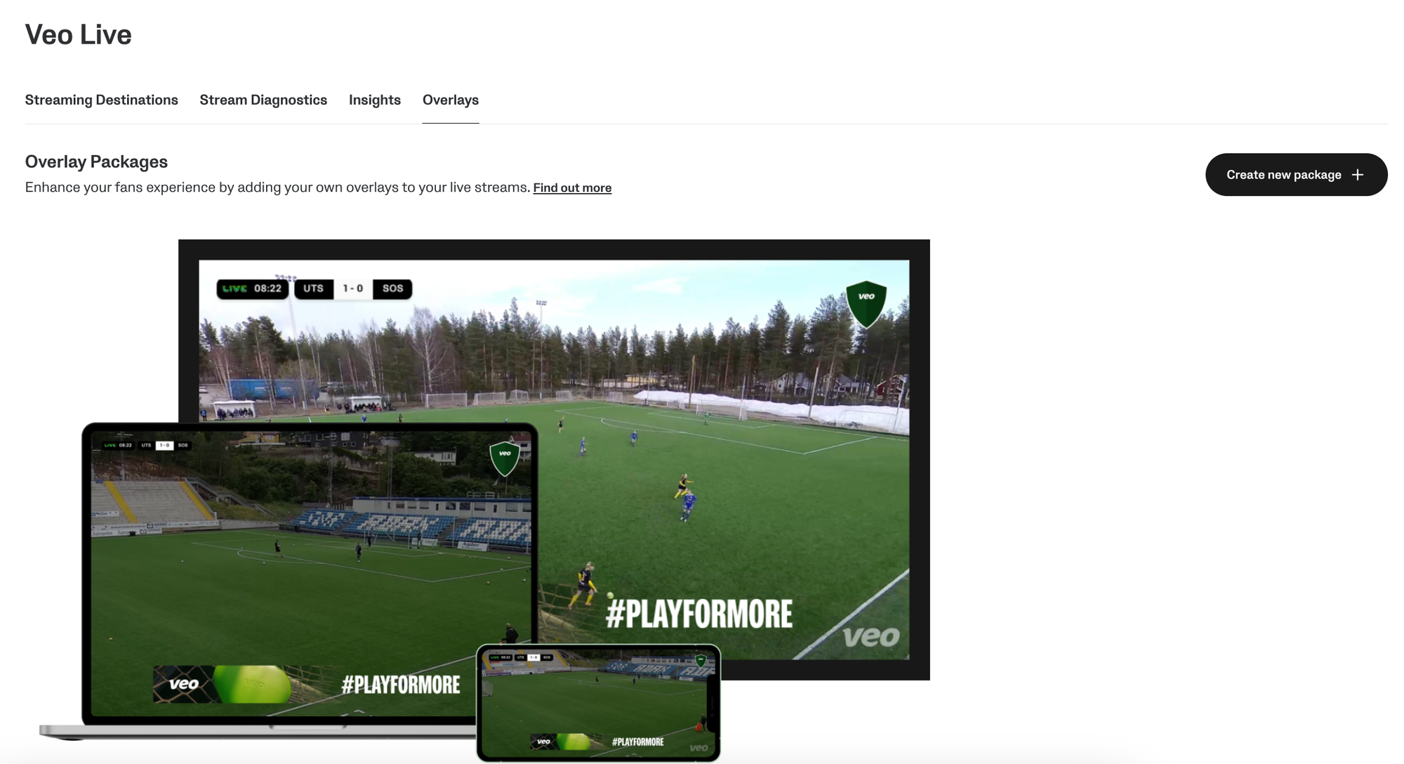 How to add and control Promotional Overlays on External live streams ...