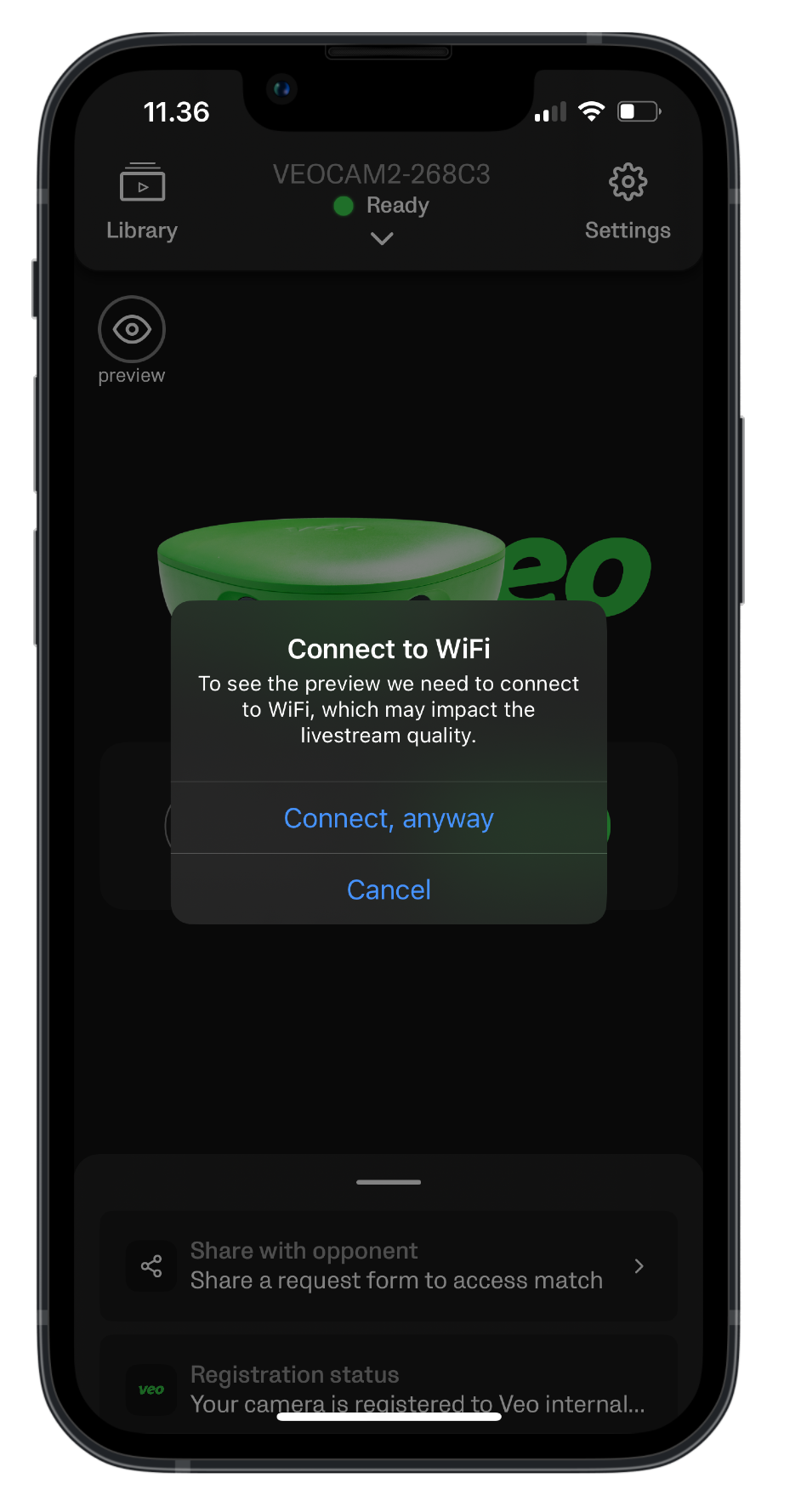 Comment connecter ta Veo Cam avec l’application Veo Camera – Centre d ...