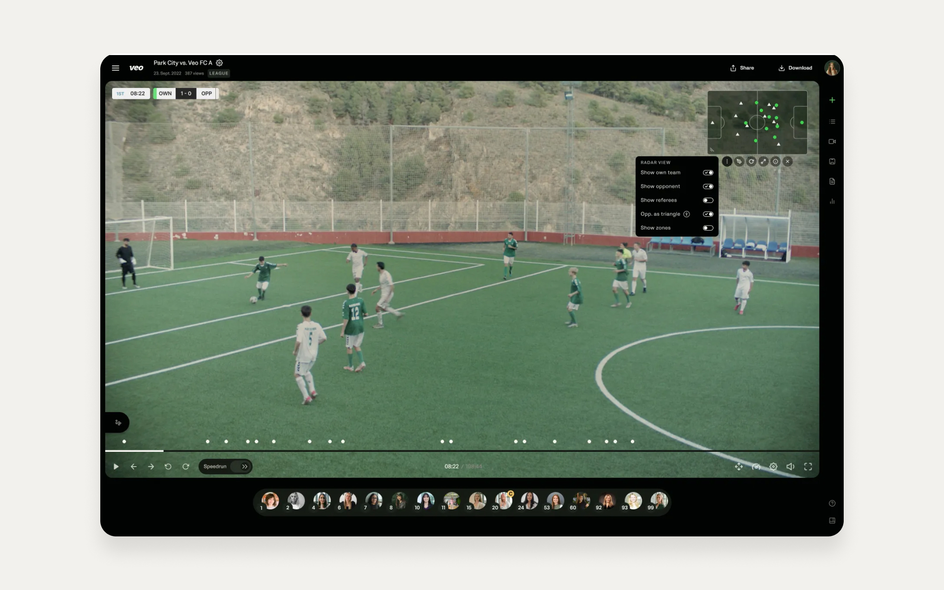 How to choose and assign team colors – Veo Help Center