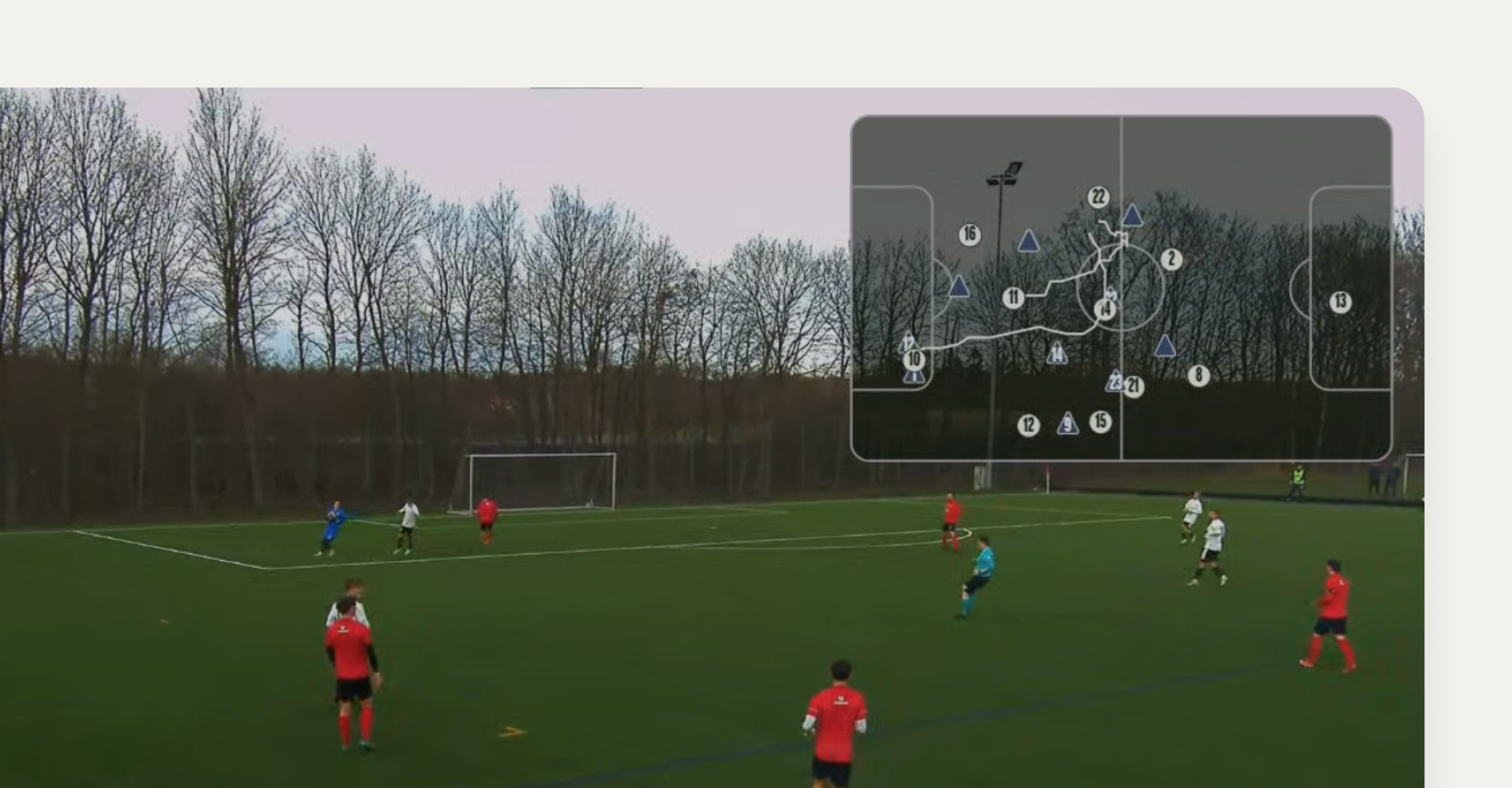How to use the 2D radar in Veo Analytics – Veo Help Center
