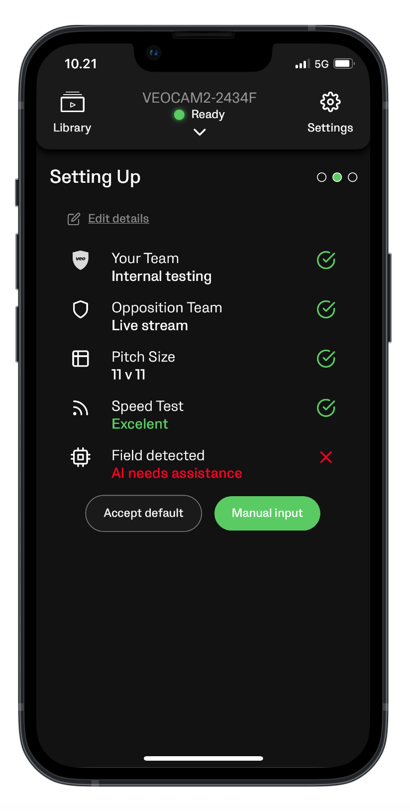 How to live stream with Veo Cam – Veo Help Center