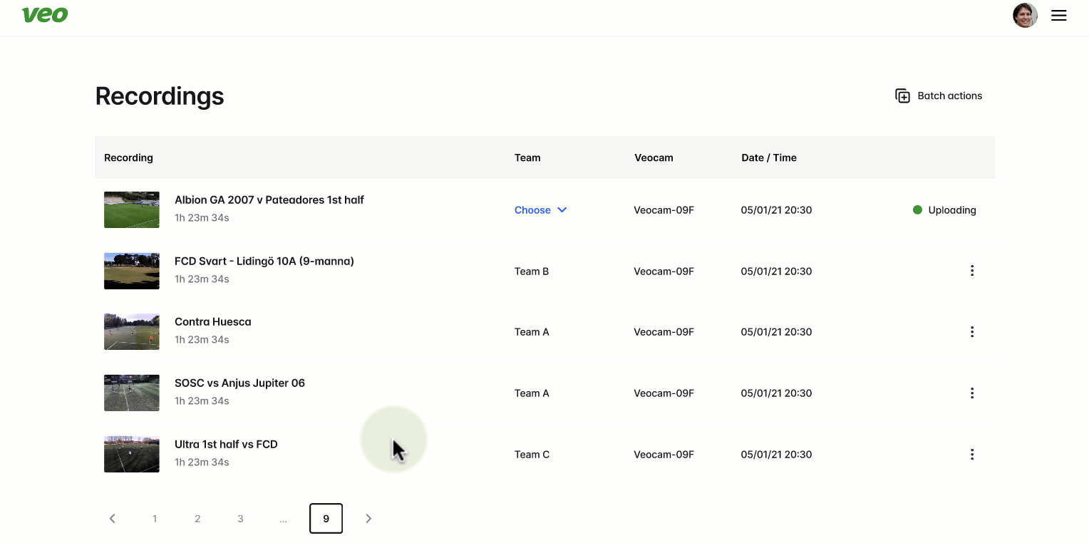 How To Share A Video With A League Exchange From Your Veo Account Veo
